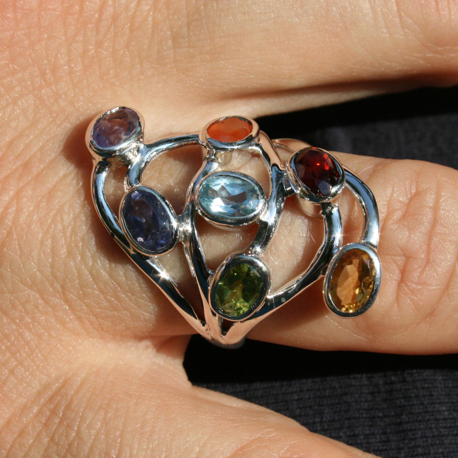 Desginer Chakra Ring Lumina Jewellery